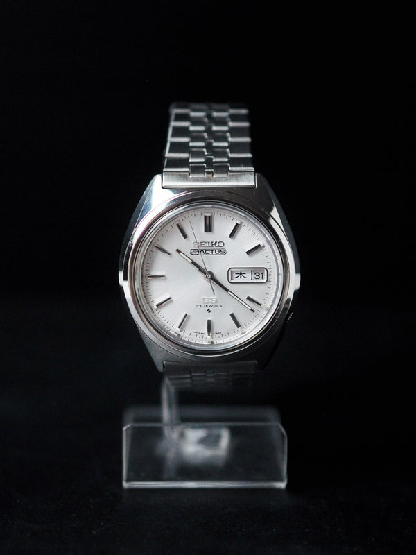 Seiko 5 Actus SS 6106-7520 JDM Silver Sunburst Dial (LNOS)